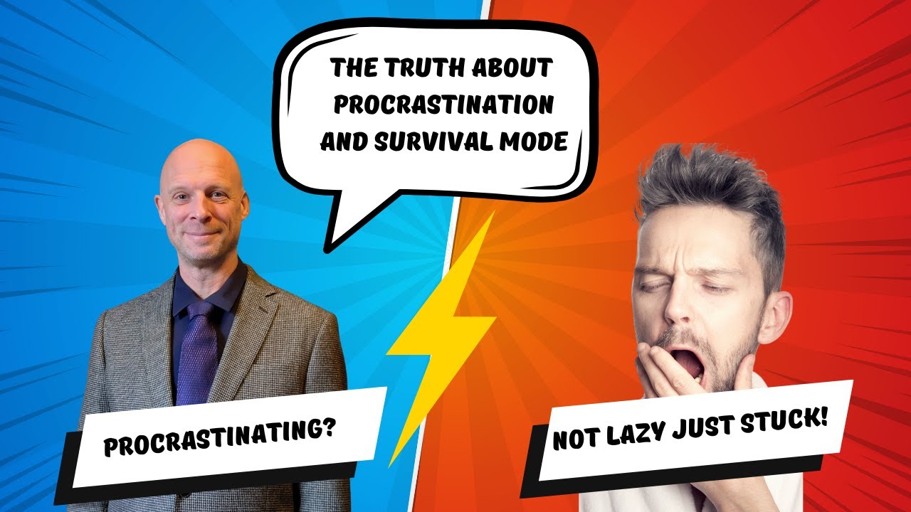 You're Not Lazy - You're Just Stuck - YouTube