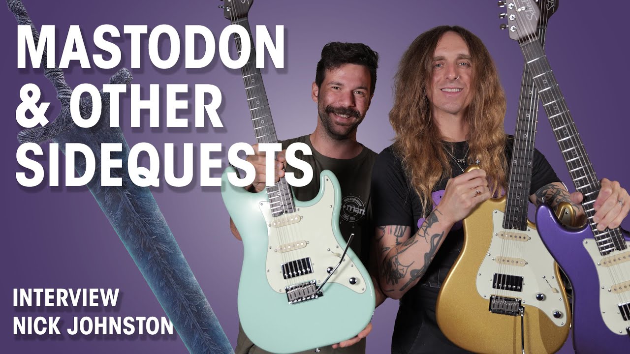 Nick Johnston | New Mastodon Guitarist, Schecter Signature & More ...