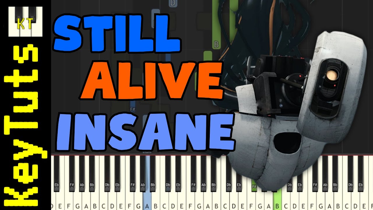 Still Alive [Portal] - Insane Mode [Piano Tutorial] (Synthesia) - YouTube
