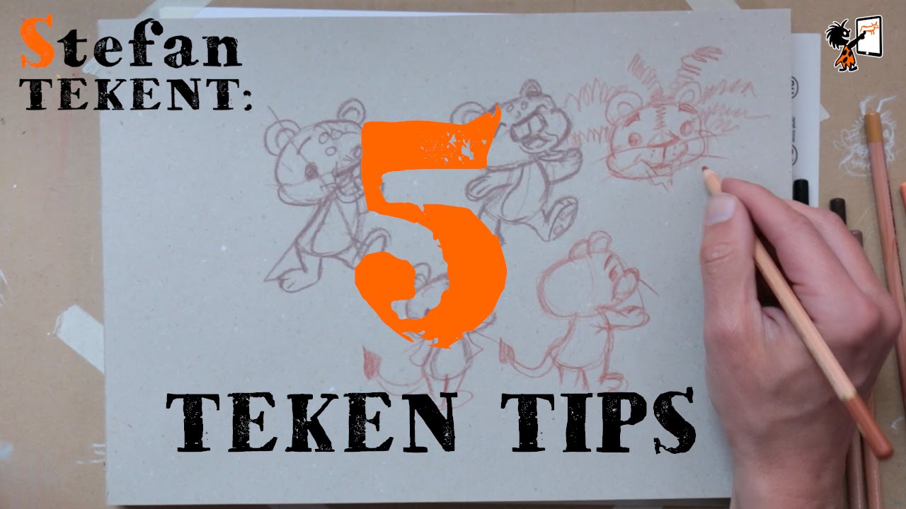 5 teken tips - Stefan Tekent: Les 12 - YouTube