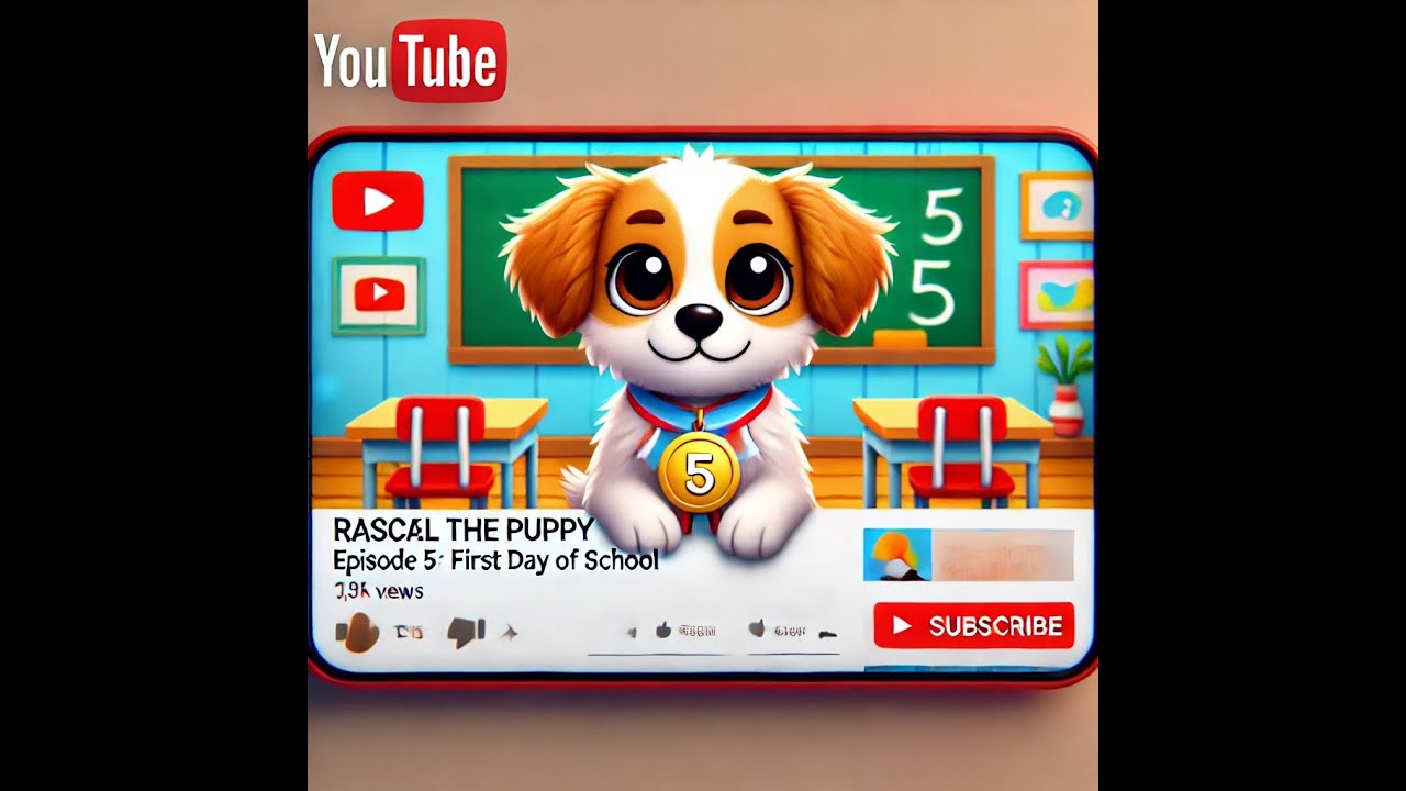 RASCAL THE PUPPY - EPISODE 5 | Rascal's First Day of School - YouTube