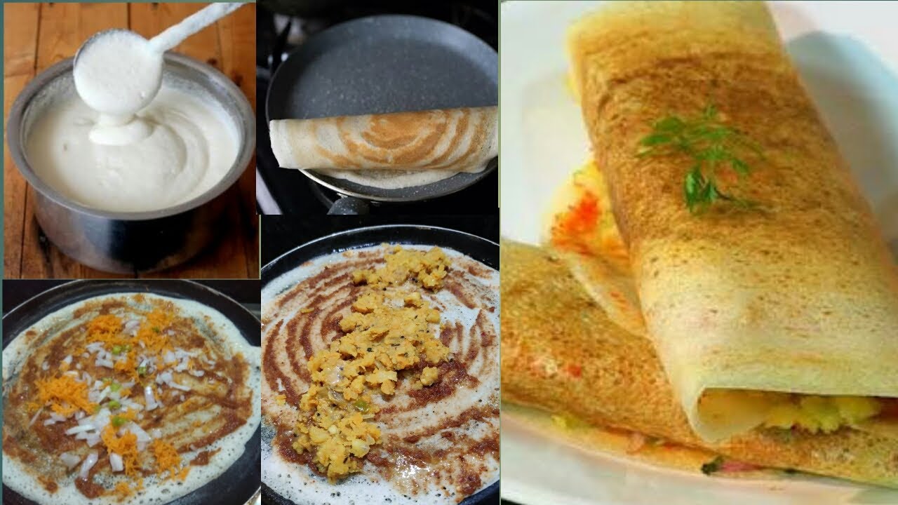 Dosa | perfect hotel style variaties of crispy dosa | Hotel style ...