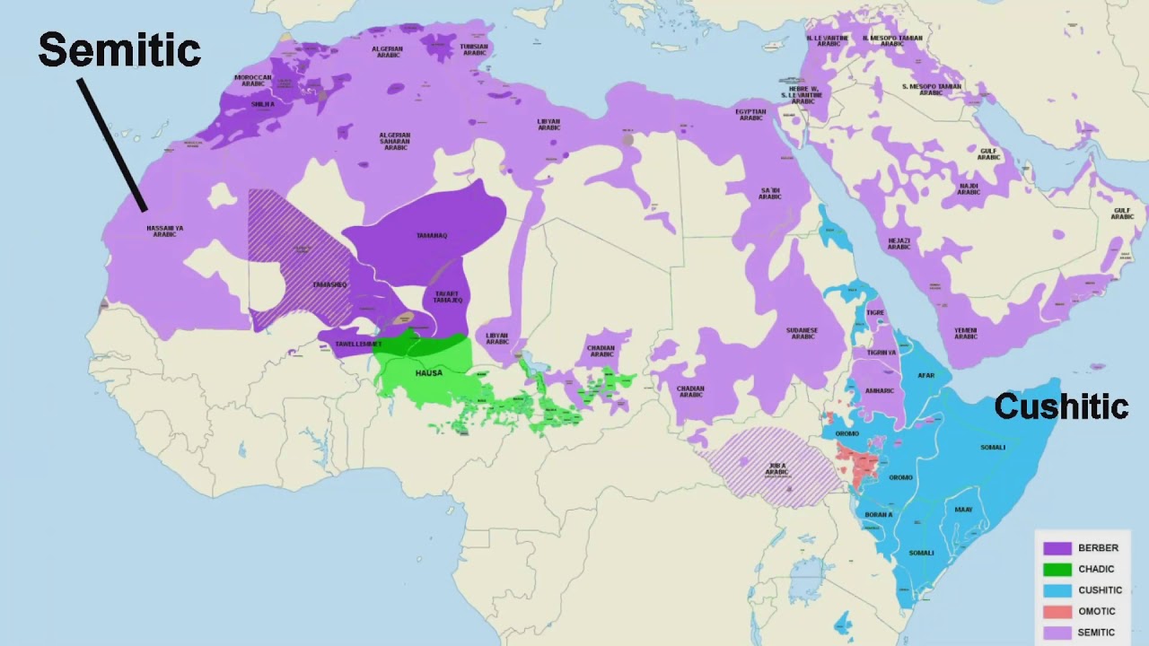 Afroasiatic language family - YouTube