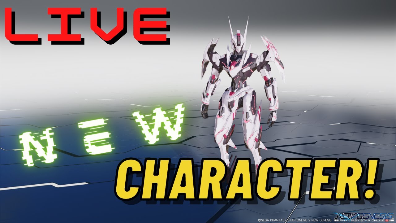 🔴 - PSO2:NGS - Let's make a Type 1 Cast (Story Replay Part 1) - YouTube