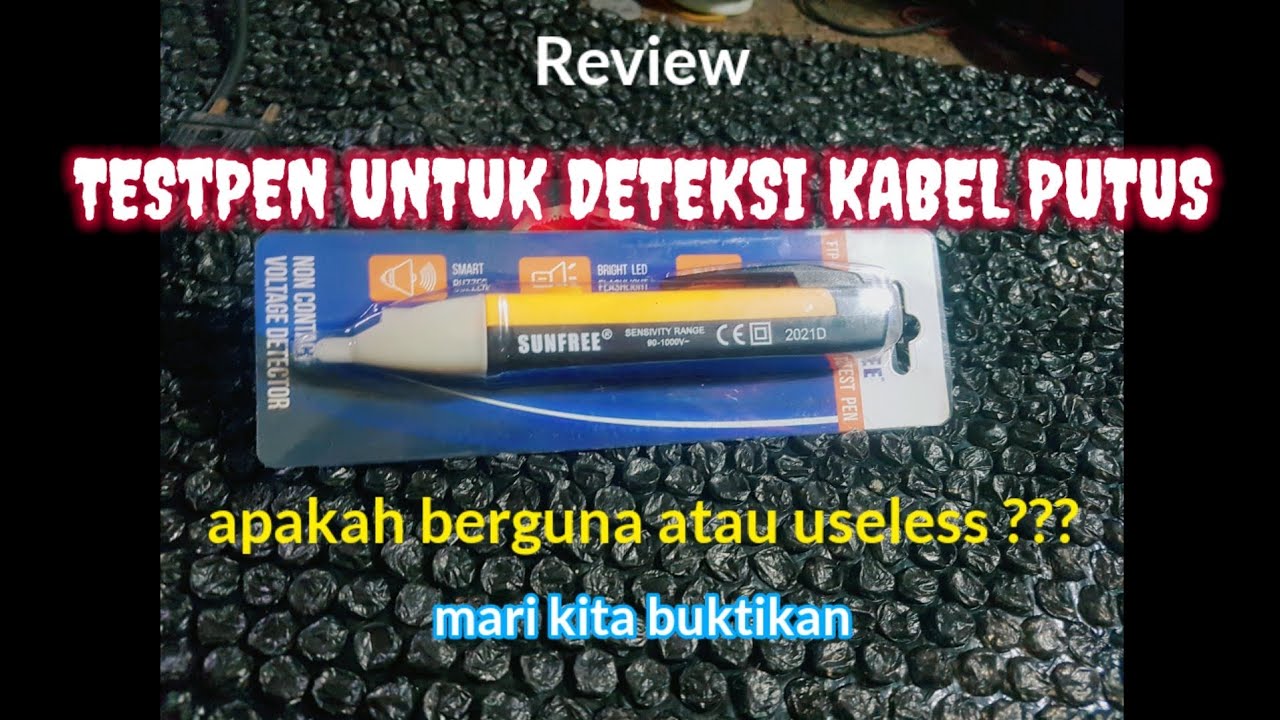 Review tespen deteksi kabel putus | @0303_W - YouTube
