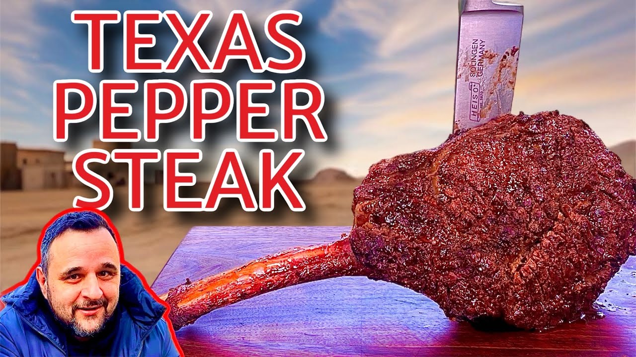 TEXAS PEPPER STEAK GRILLEN --- Klaus grillt - YouTube