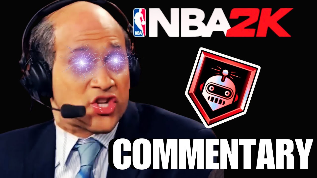 FUNNY COMMENTARY on NBA 2K - YouTube