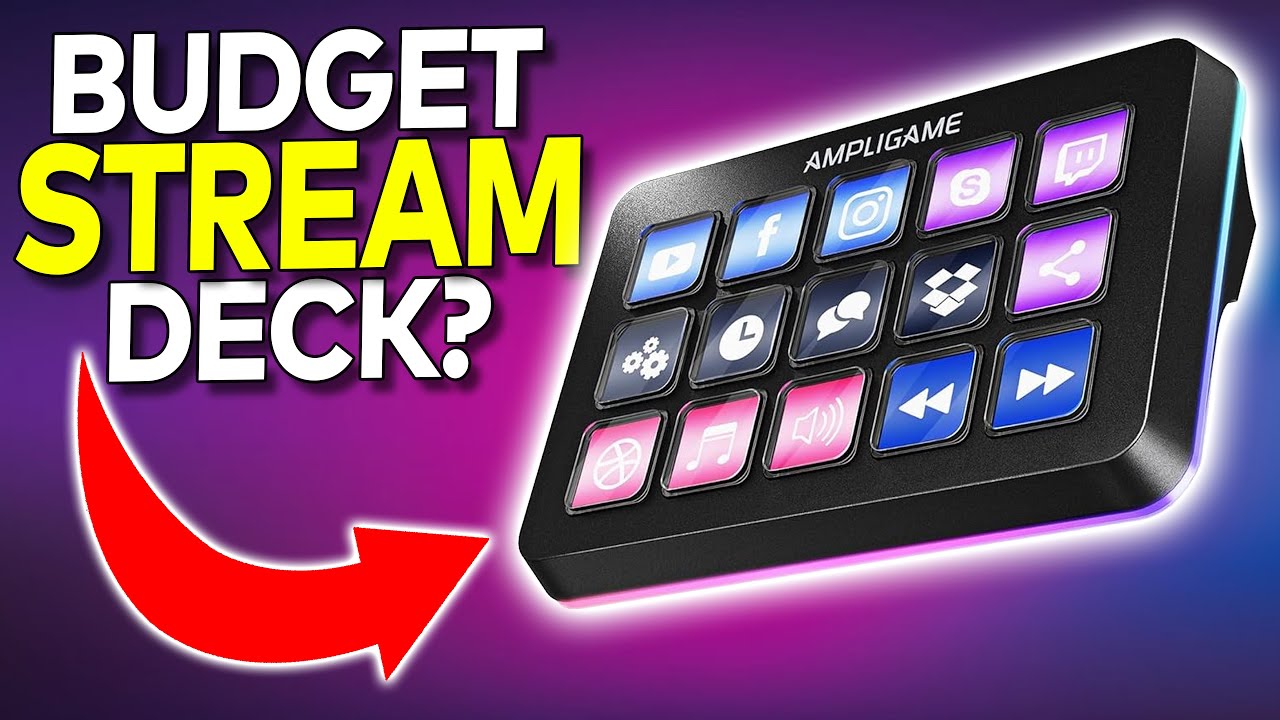 Elgato is Done For | Fifine Ampligame D6 Control Pad - YouTube