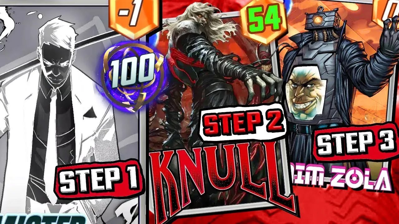 PURE EVIL... NEGATIVE KNULL is CRAZY GOOD | EASY CUBES | Marvel Snap ...