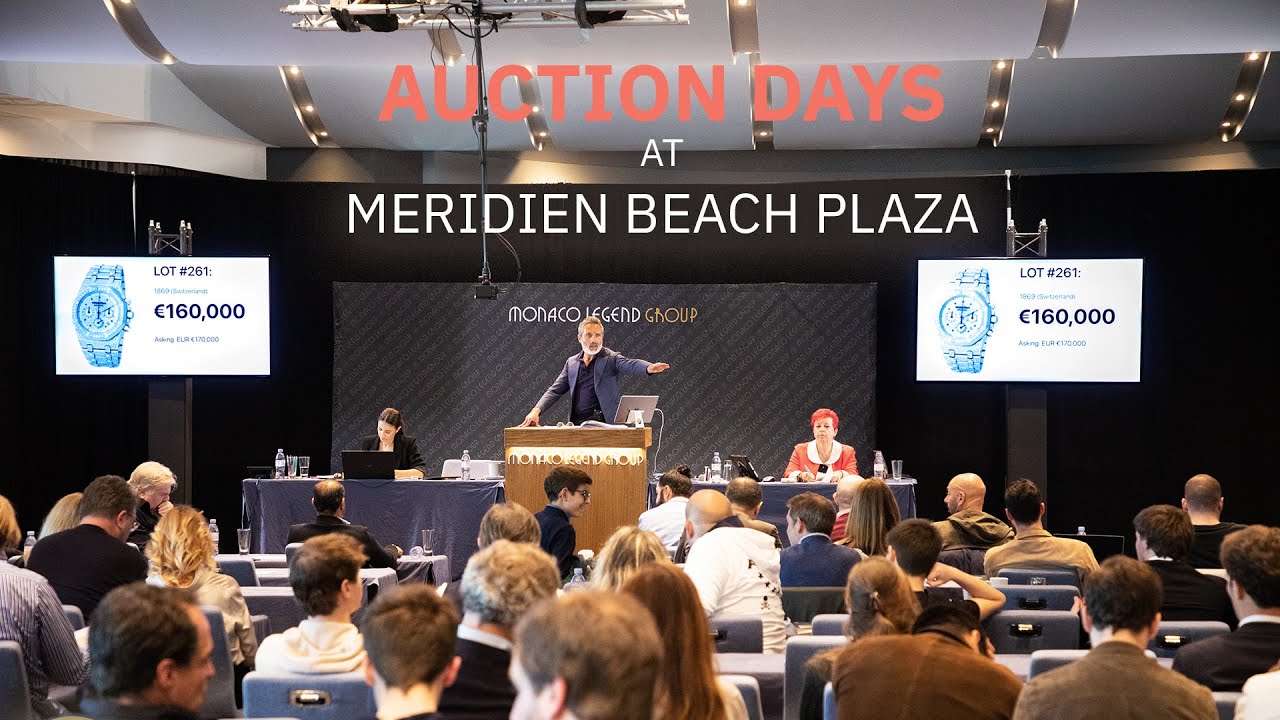 TV REPORTAGE ON THE APRIL 2022 AUCTION. MONACO LEGEND AUCTIONS: CLAUDE ...