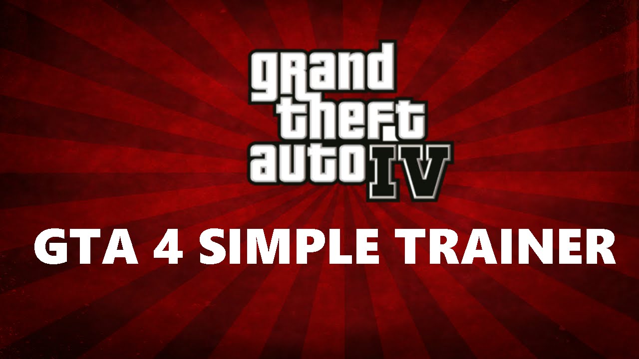 GTA: IV Simple Native Trainer v6.5 - YouTube