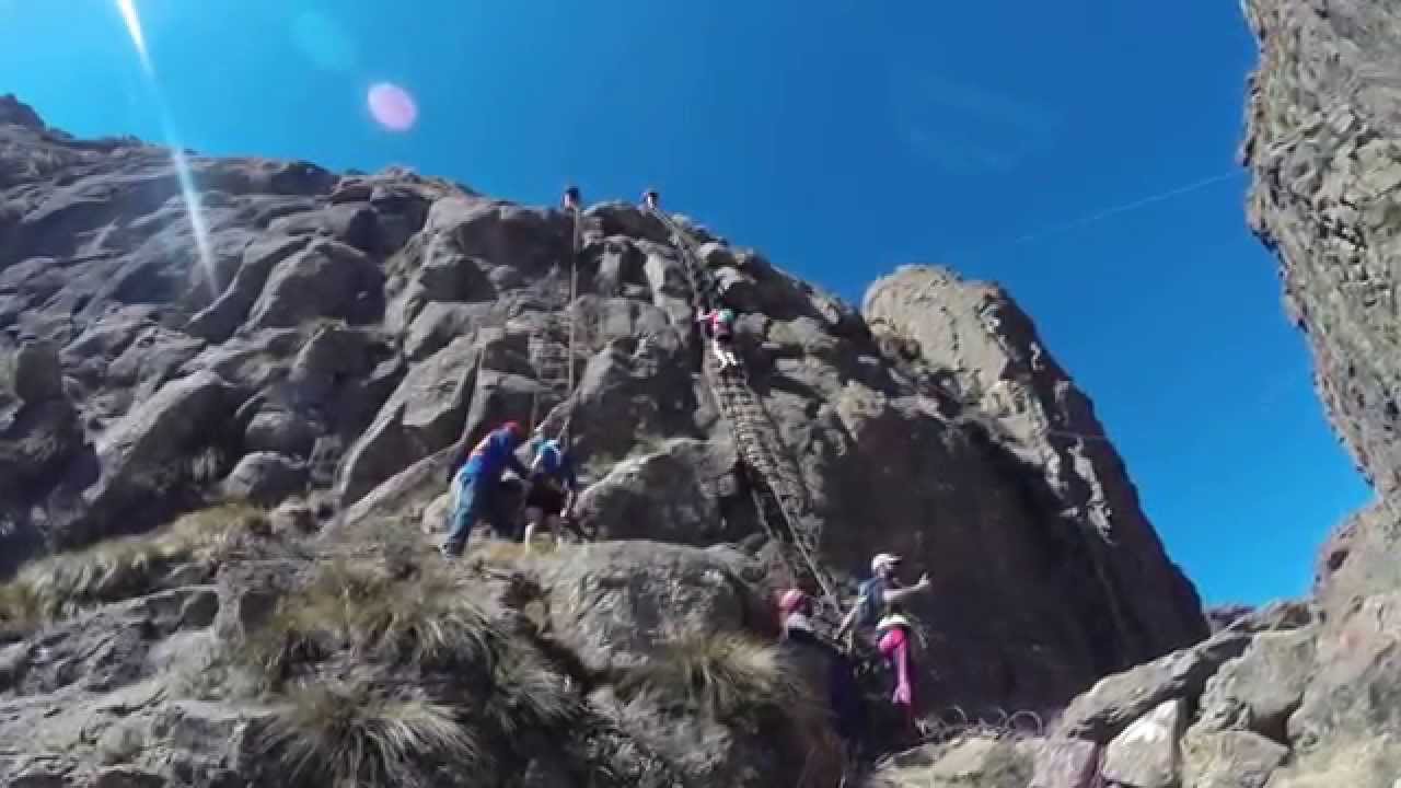 Trail Run Mont-Aux_Sources, Drakensberg, South African - YouTube