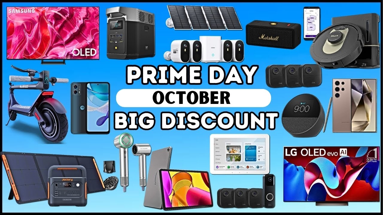 Best Amazon Prime Day October 2024 Deals [20 Prime Day Big Deals You ...