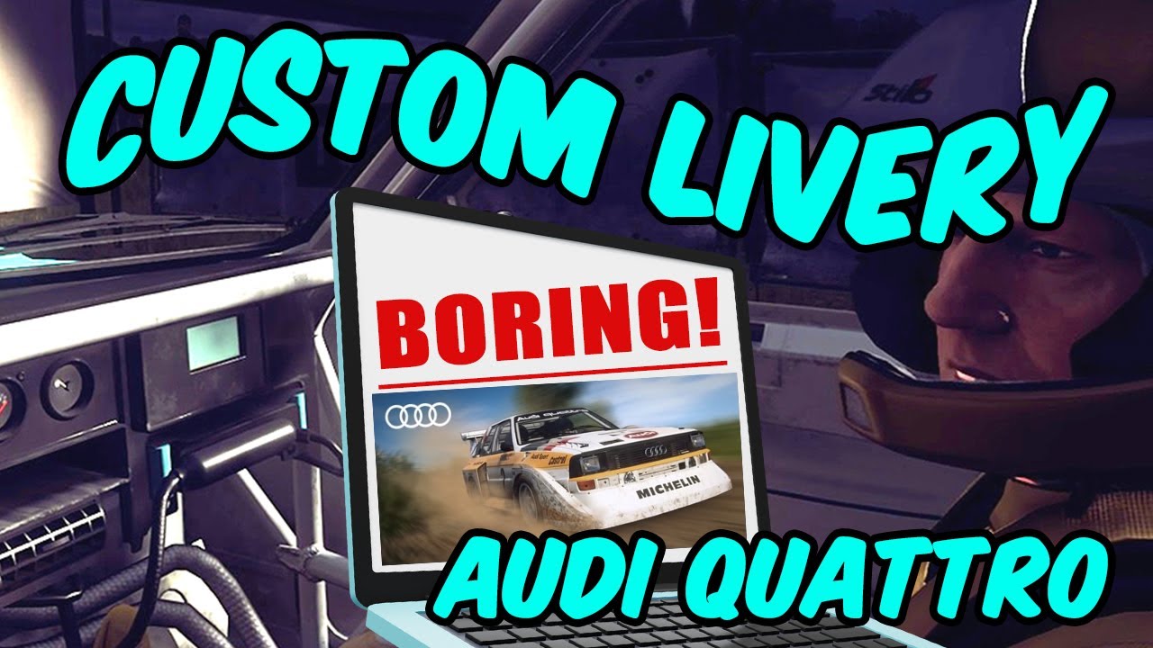 Custom Livery - Audi Sport Quattro - YouTube