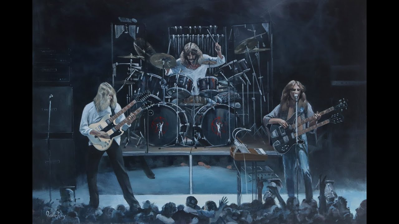 RUSH Xanadu in painting with Charlie Roy - YouTube