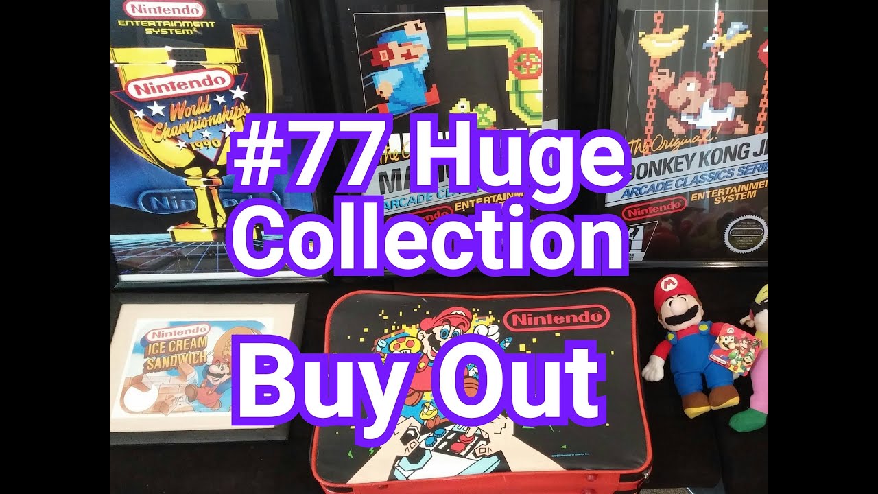 #77 - Mega Collection Haul - Rare Sharp NES TV (Part 1 of 2) - YouTube