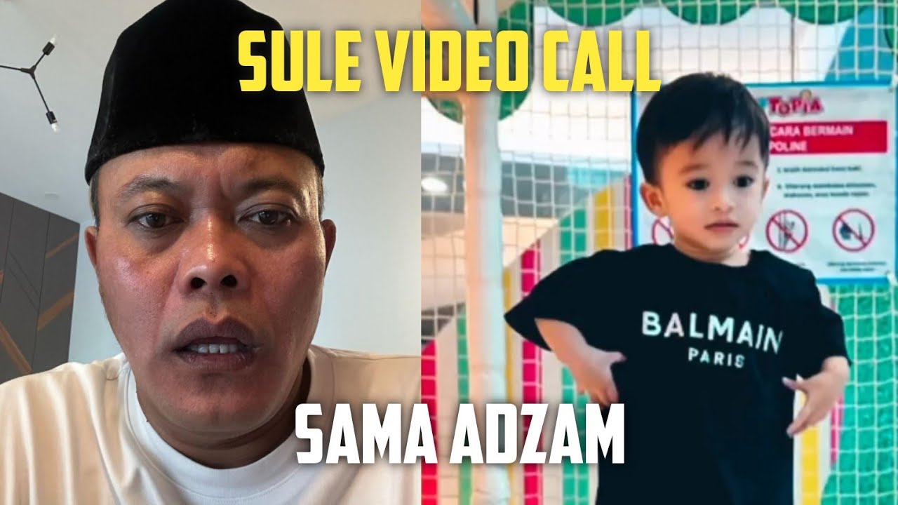 SULE VIDEO CALL SAMA ADZAM - YouTube