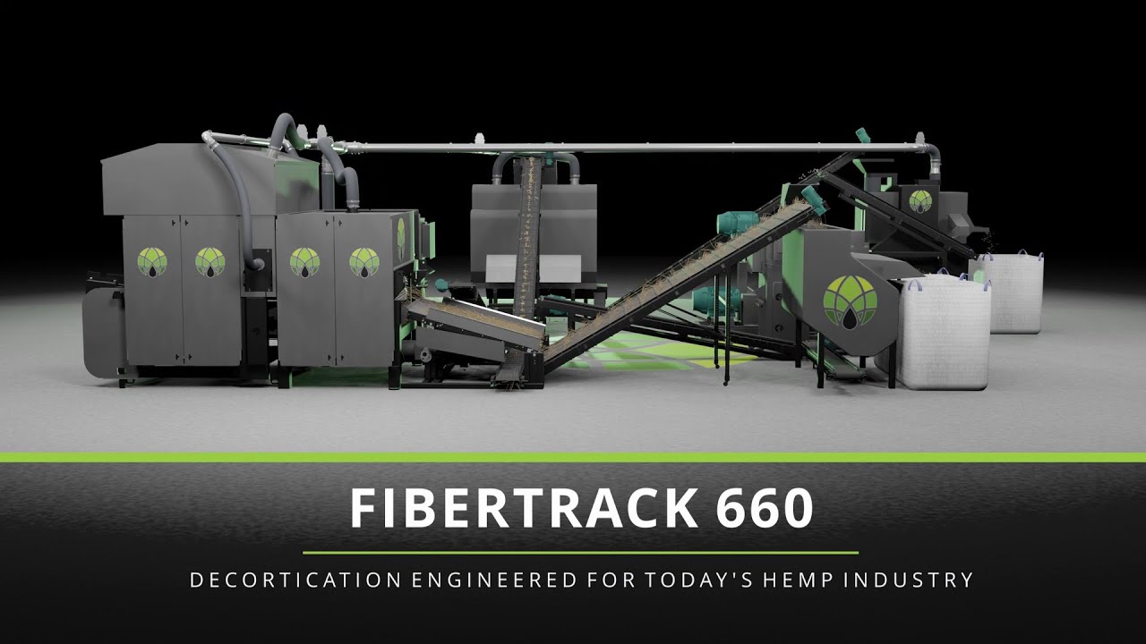 Introducing the FiberTrack 660 Decortication Line - YouTube