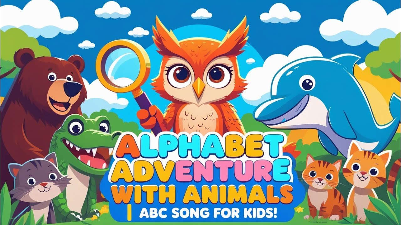 Alphabet Adventure with Animals | Fun ABC Song for Kids | Learn Letters ...
