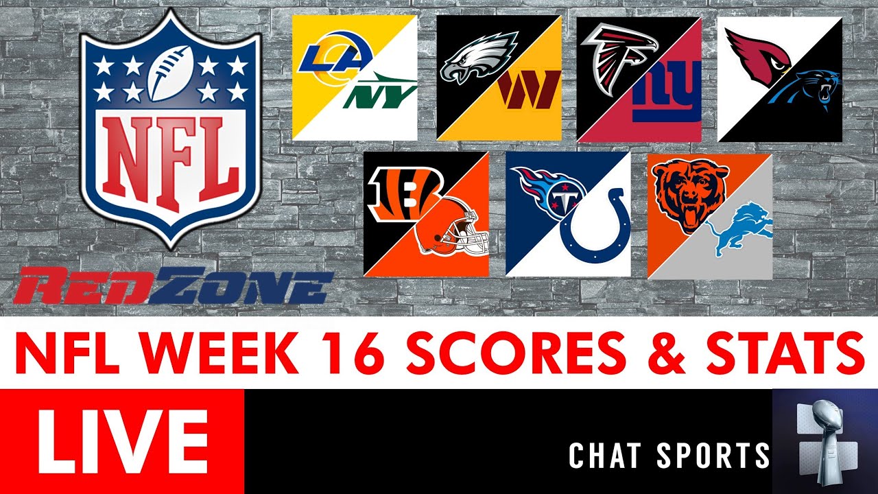 NFL Week 16 RedZone Live Streaming Scoreboard, Highlights, Scores ...