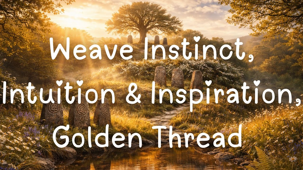 Weave Instinct, Intuition & Inspiration, Golden Thread/ Mid Week Exhale ...