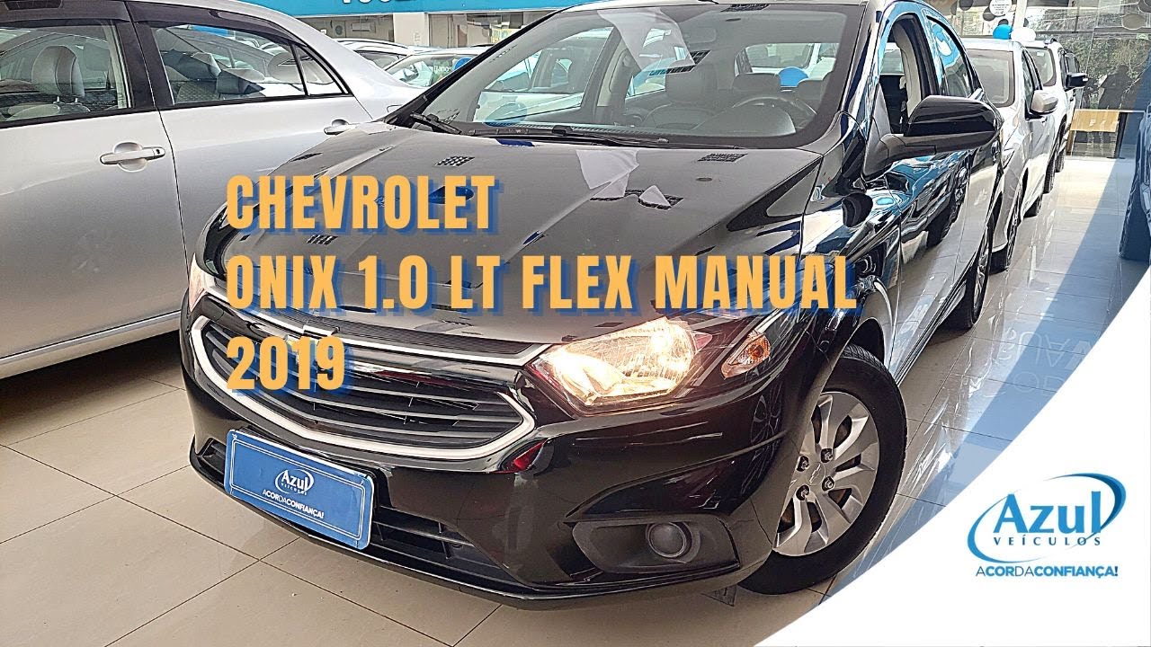 CHEVROLET ONIX 1.0 LT FLEX MANUAL 2019 - YouTube