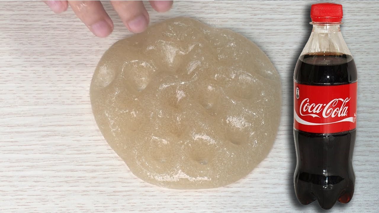 DIY Coca Cola Slime || Test Make Slime With Coca Cola - Must Watch ...