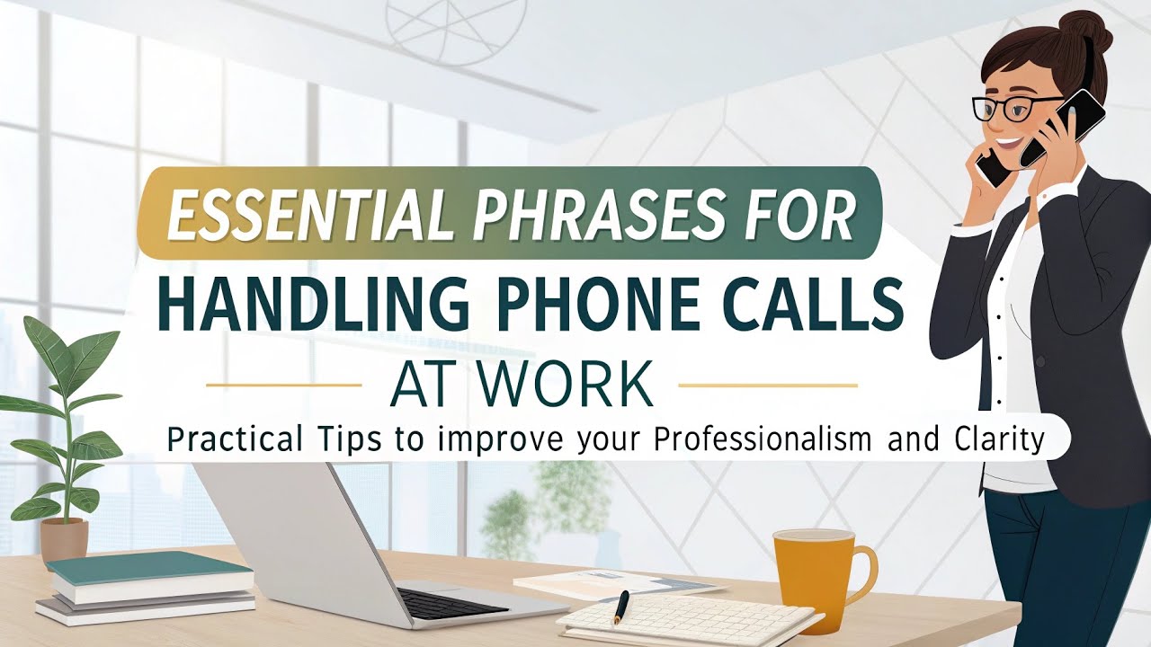 Handling Phone Calls in English! | Effortless English Learning | Multilingual subtitles - YouTube