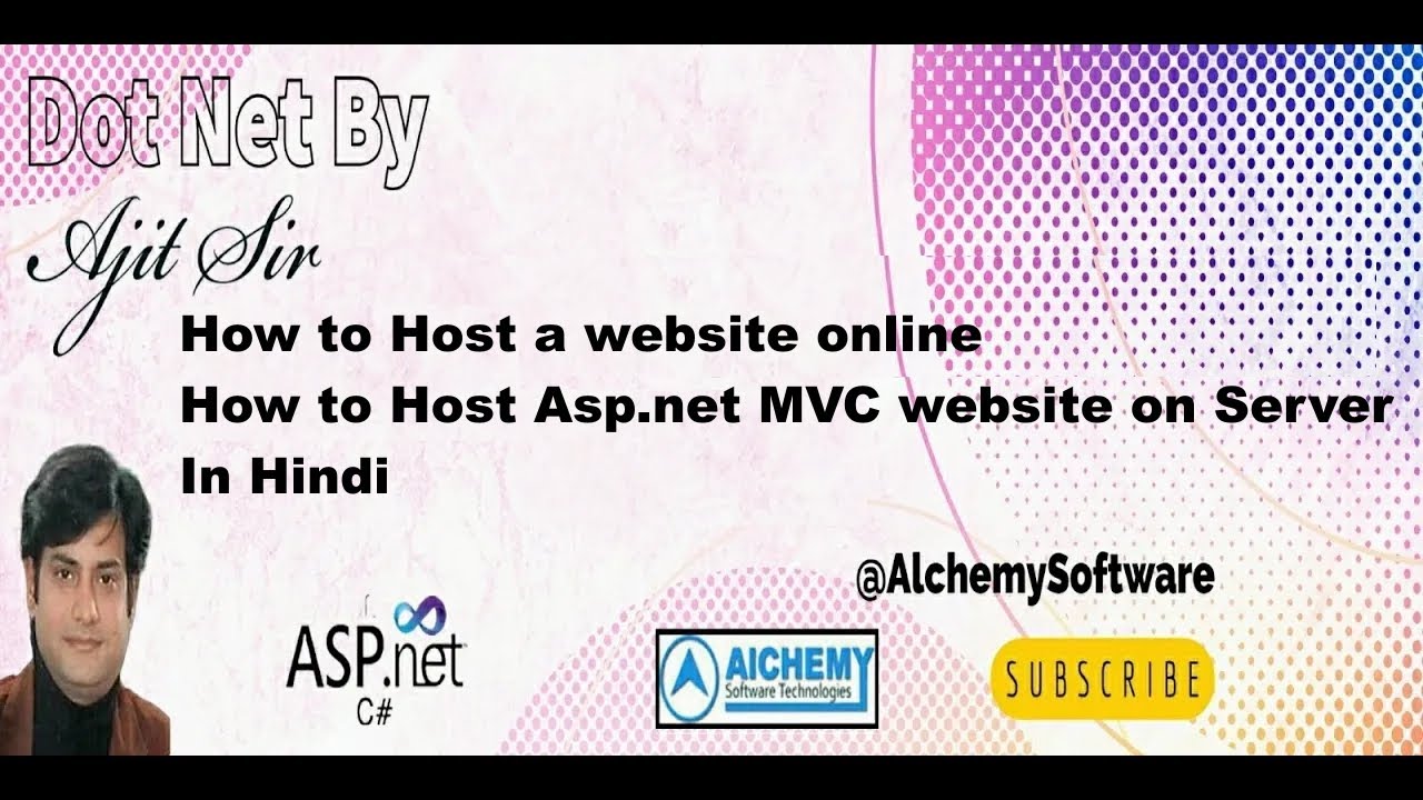 How to host a website online | How to Host Asp.net MVC website on ...