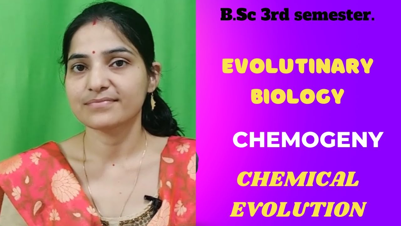 Chemogeny in evolution b.sc 3rd year. Chemical evolution||chemogenic theory in evolution.# ...