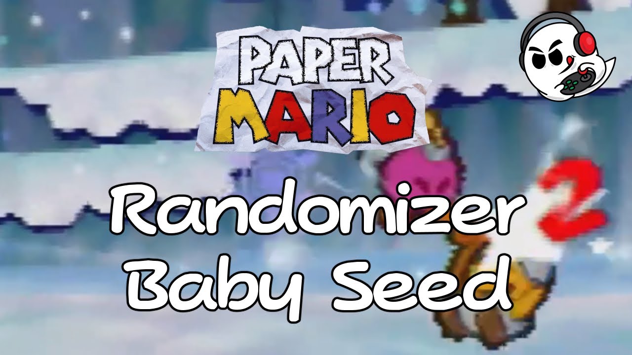 Paper Mario Randomizer: Actual Baby Seed - YouTube