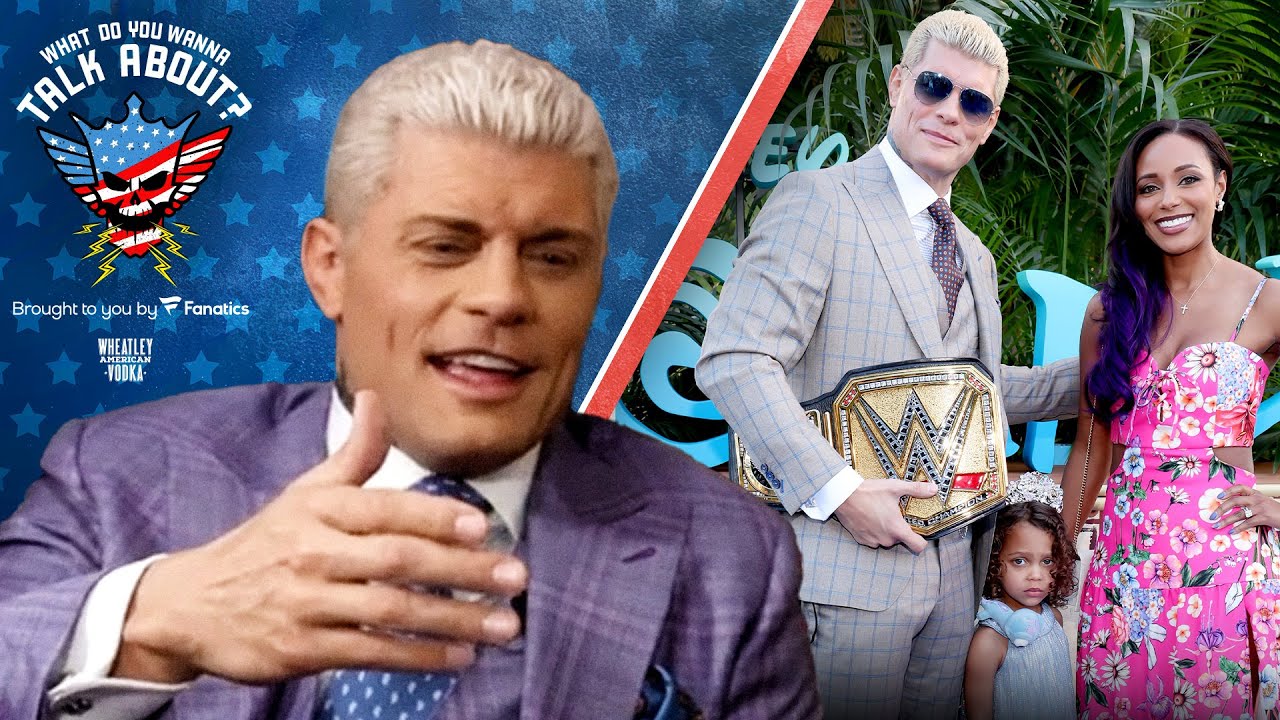 Cody Rhodes’ daughter meets The Rock | What Do You Wanna Talk About ...