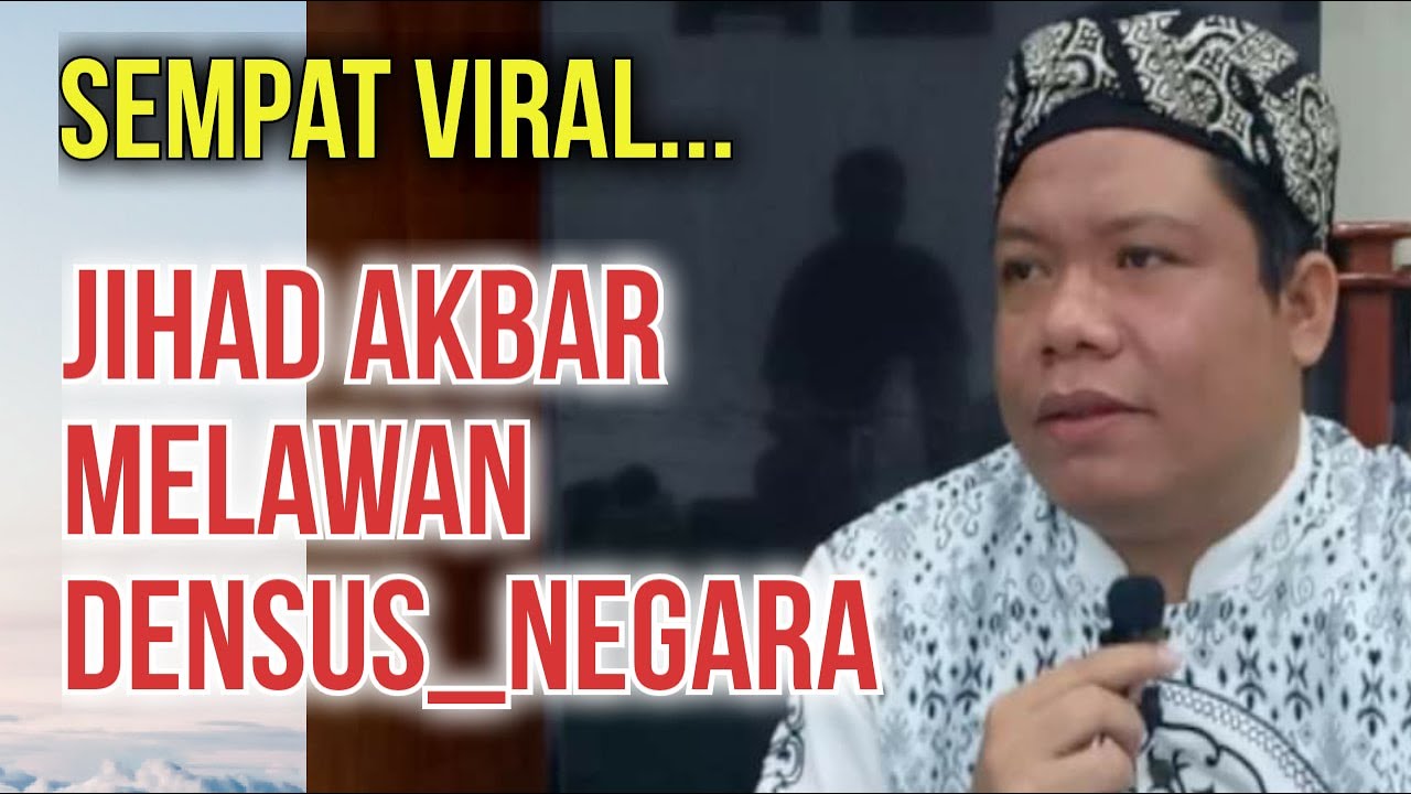 VIRAL DI MEDSOS: JIHAD AKBAR MELAWAN DENSUS_NEGARA??, INI SAMA SAJA RENCANA "BUGHOT"_MAKAR ...