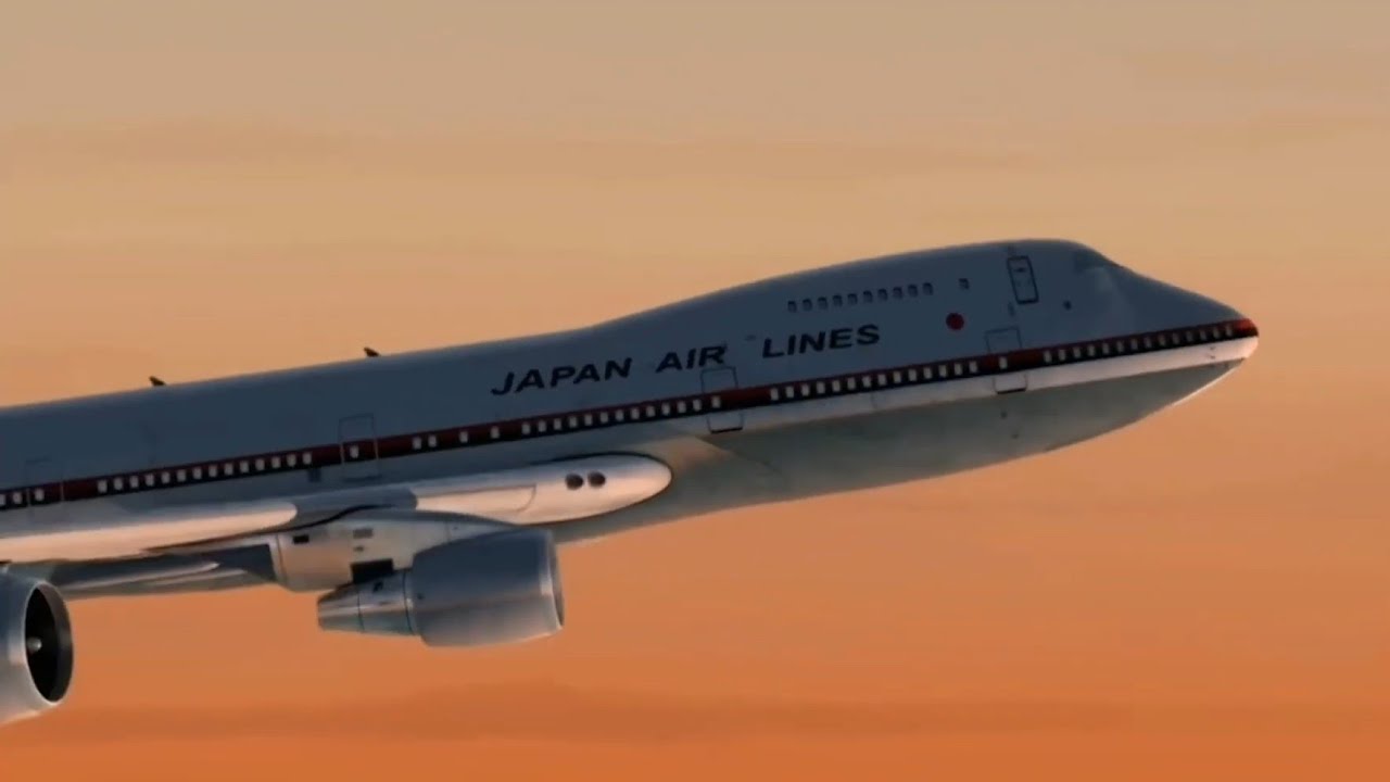 Japan Air Lines Flight 123 - Crash Animation - YouTube