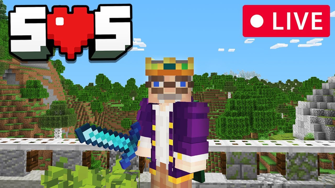 Let's make a shop on Minecraft SOS! - YouTube