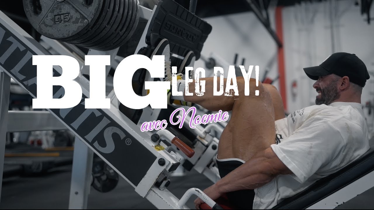 Ischios / Quads Workout complet en post-show! - YouTube