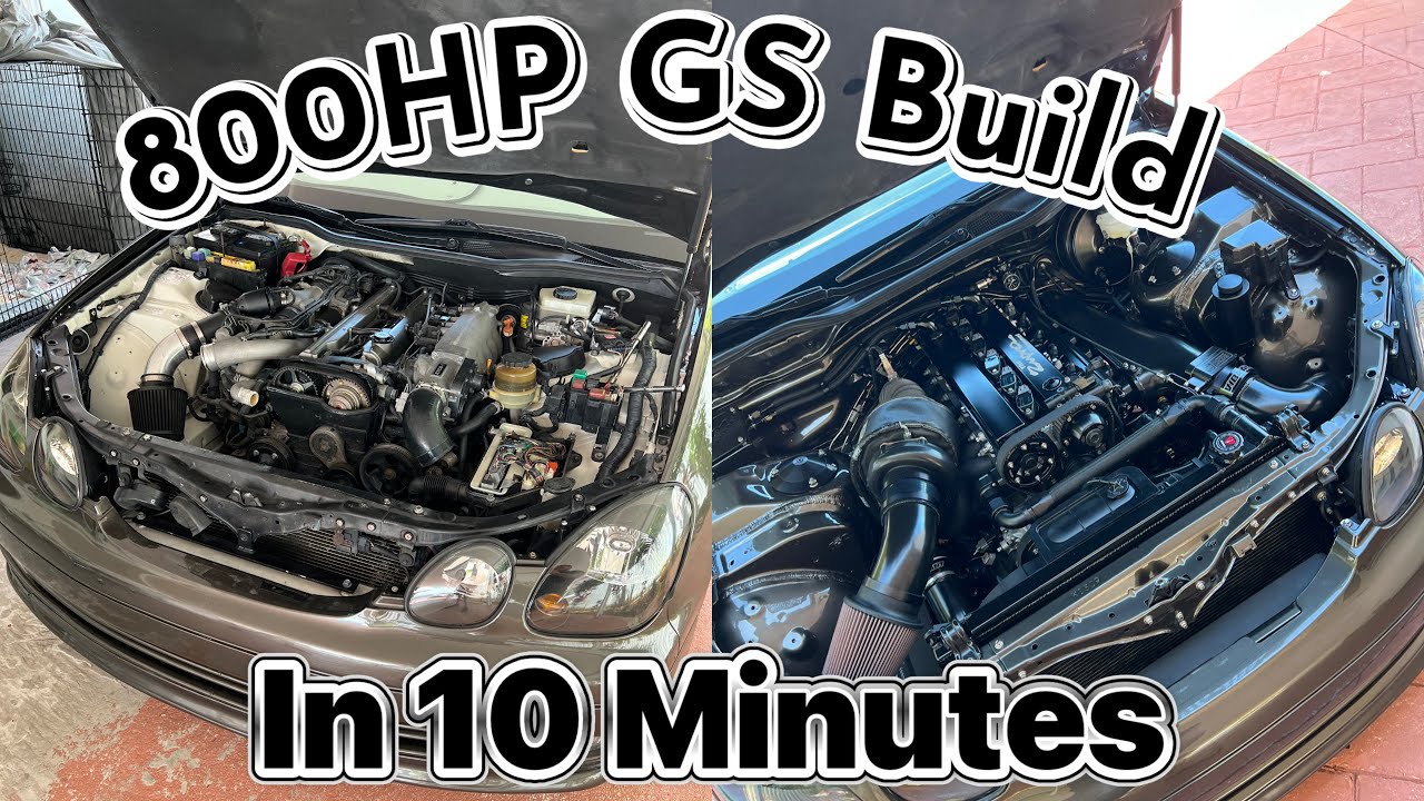 800HP GS Build in 10 minutes - YouTube