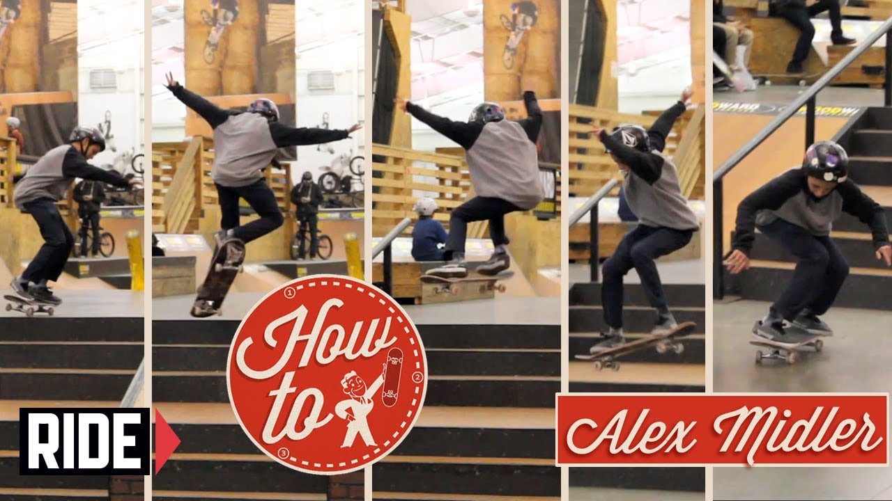 How-To Skateboarding: Backside 360 with Alex Midler - YouTube