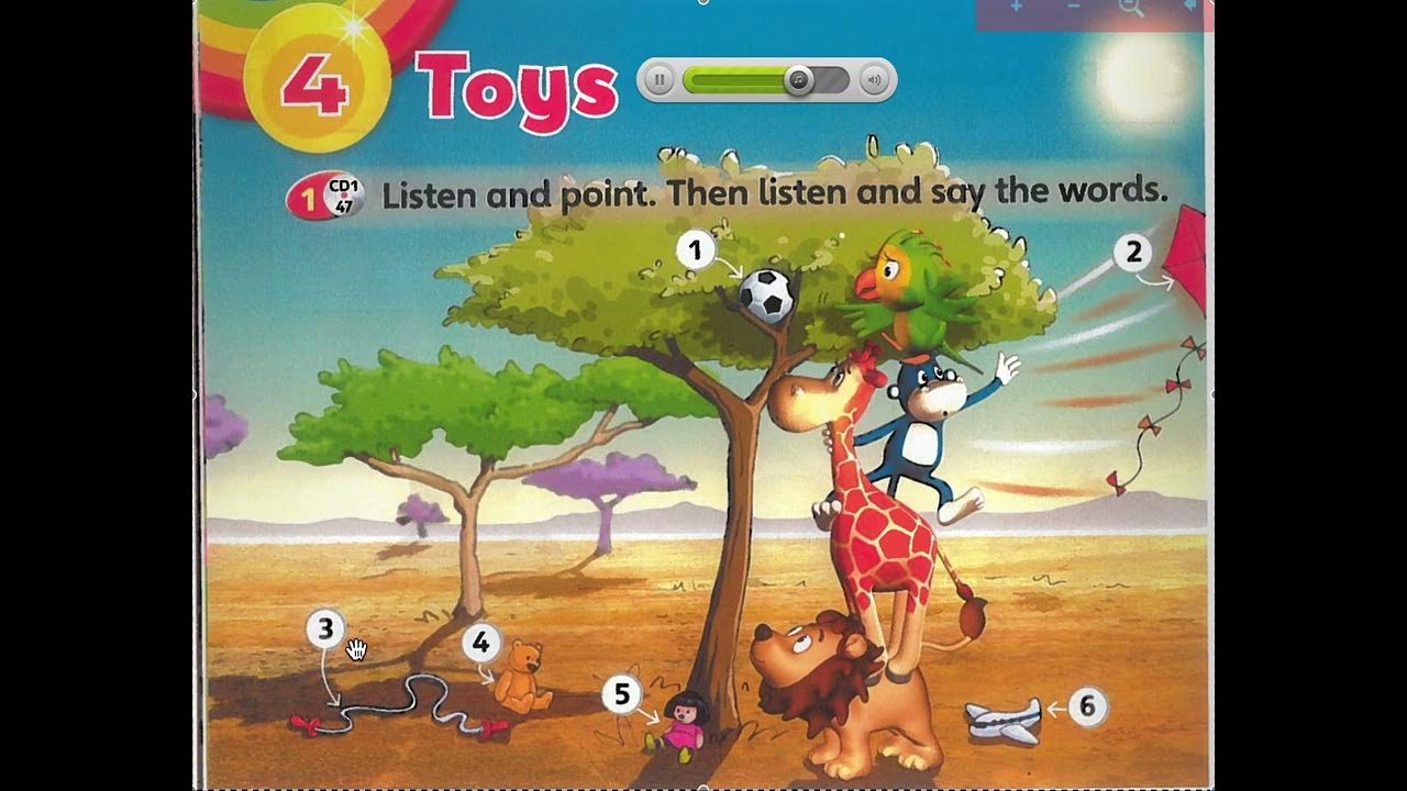 [Super Minds Starter] Unit 4: Toys: Vocabulary - YouTube