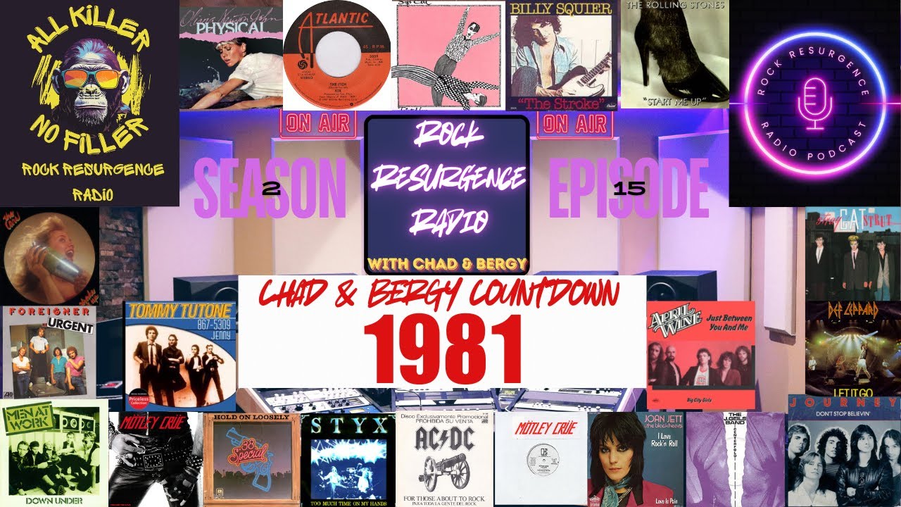 Top 10 Rock Songs from the year 1981 - YouTube
