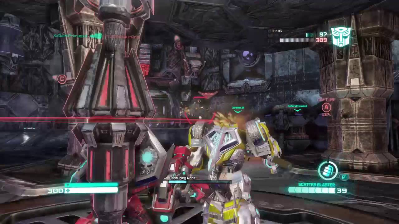 TRANSFORMERS: Fall of Cybertron gameplay (PS4) - YouTube