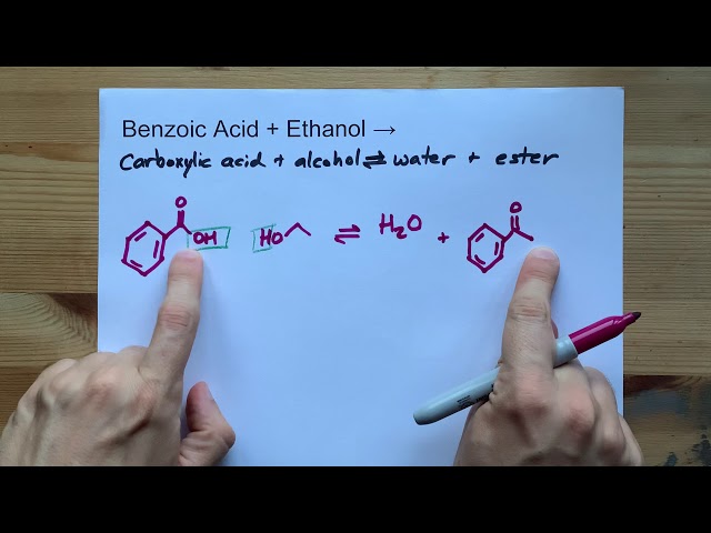 Ethyl Benzoate Condensed Structural Formula