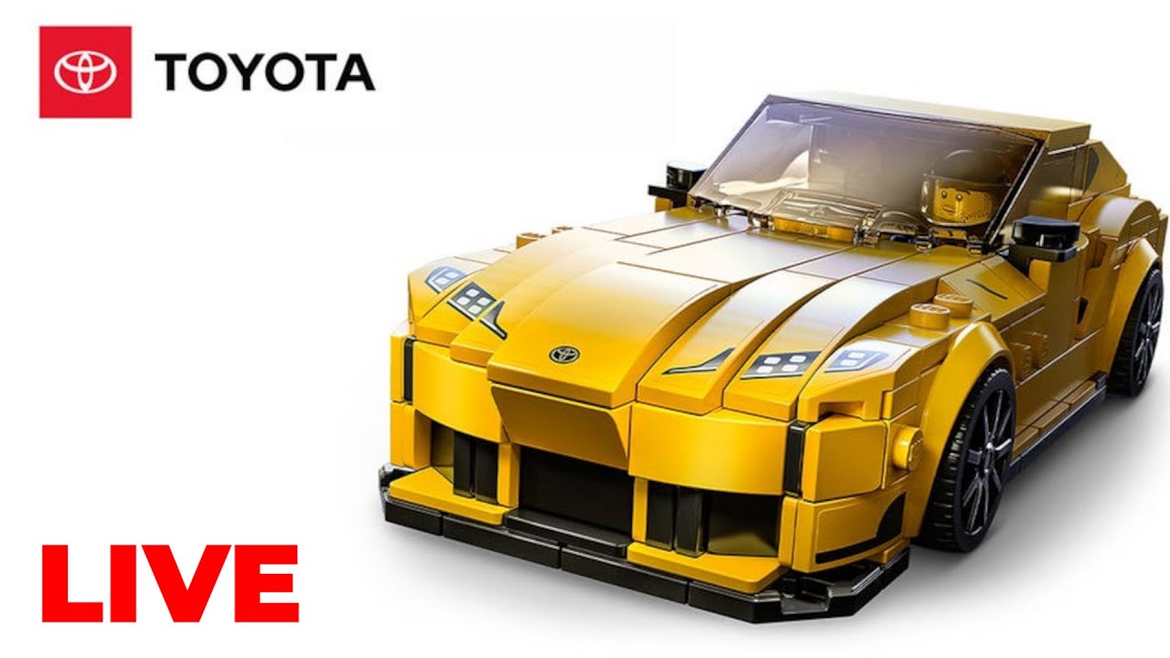 BUILDING THE LEGO GR SUPRA BECAUSE I HAVE NO REAL CARS TO BUILD - SPEED ...