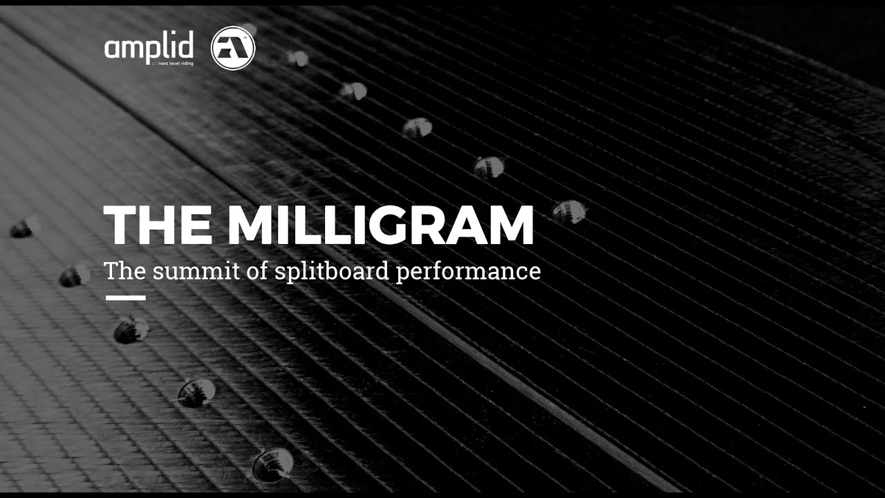 Amplid Milligram Splitboard 15/16 - YouTube