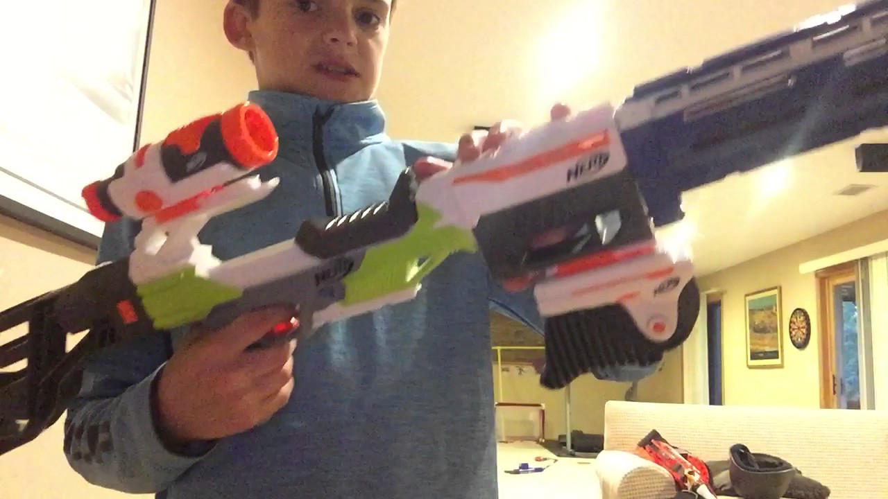 Nerf Ionfire combos - YouTube