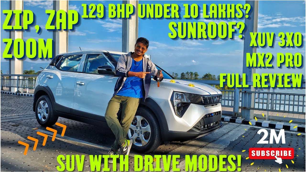 Mahindra XUV 3XO MX2 PRO Detailed review. Drive modes Explained ...