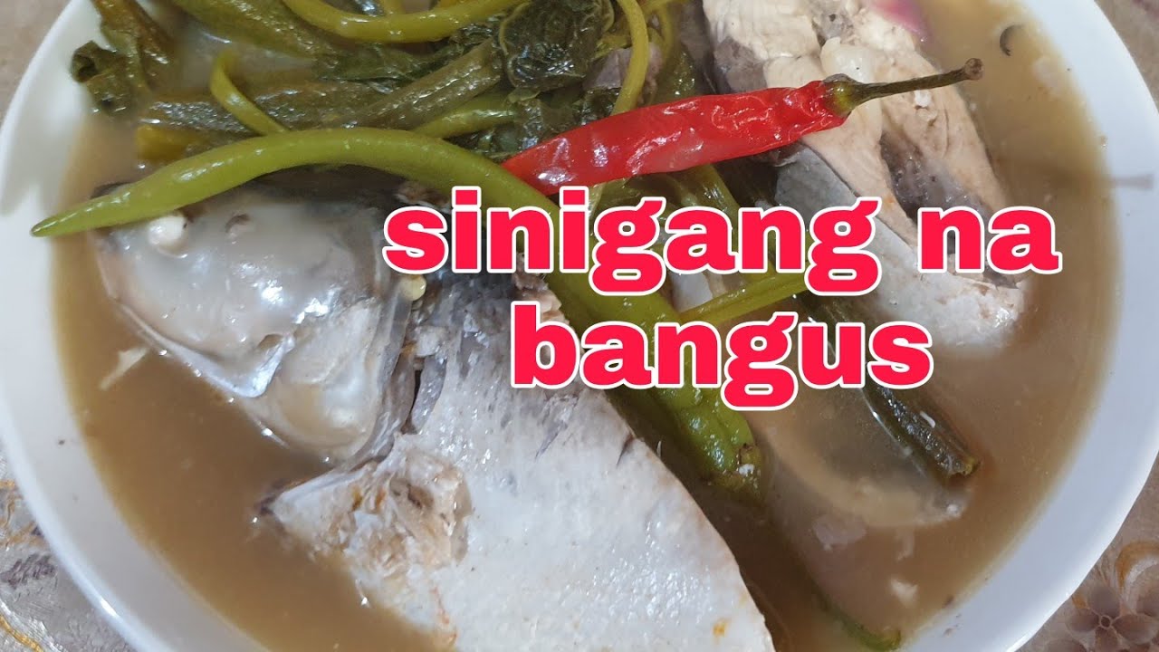HUGAS BIGAS SA SINIGANG NA BANGUS/Pangalawang hugas bigas/ #lutongbahay ...