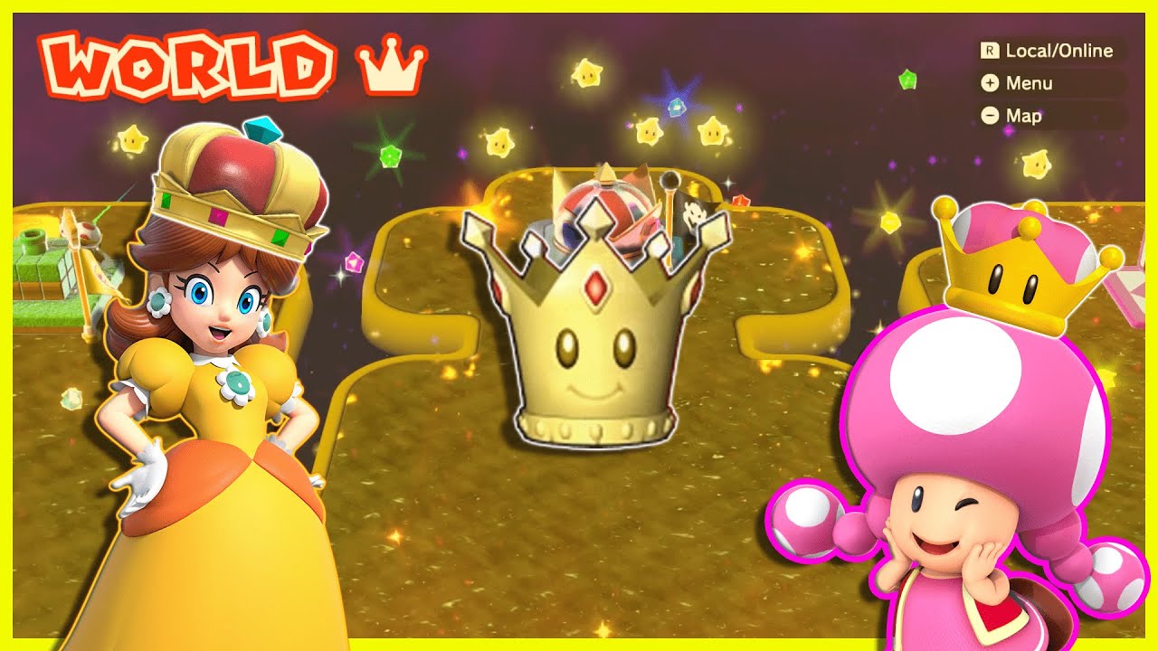 This Last Level took all of our life force!!! Super Mario 3D World (Co ...