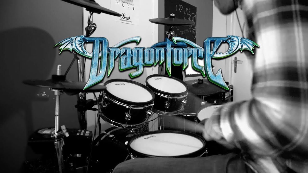 Dragonforce - The Game (drum cover) - YouTube