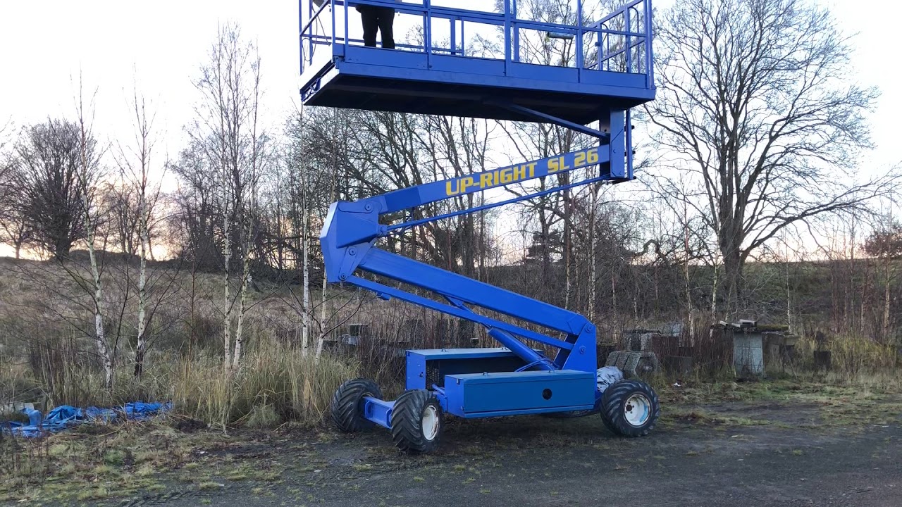 Köp Saxlift Upright SL26 på Klaravik - YouTube